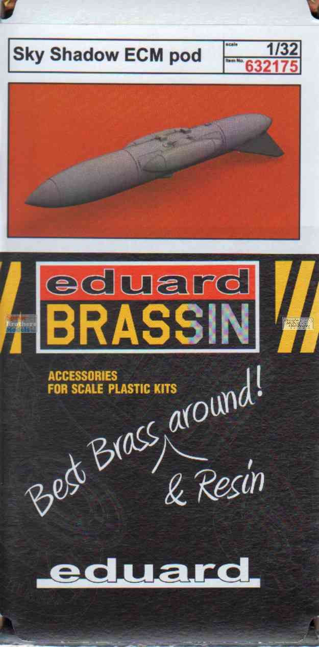 EDU632175 1:32 Eduard Brassin Sky Shadow ECM Pod - Sprue Brothers ...